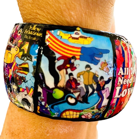 Hand Crafted | Jewelry | The Beatles All You Need Is Love Bangle ...